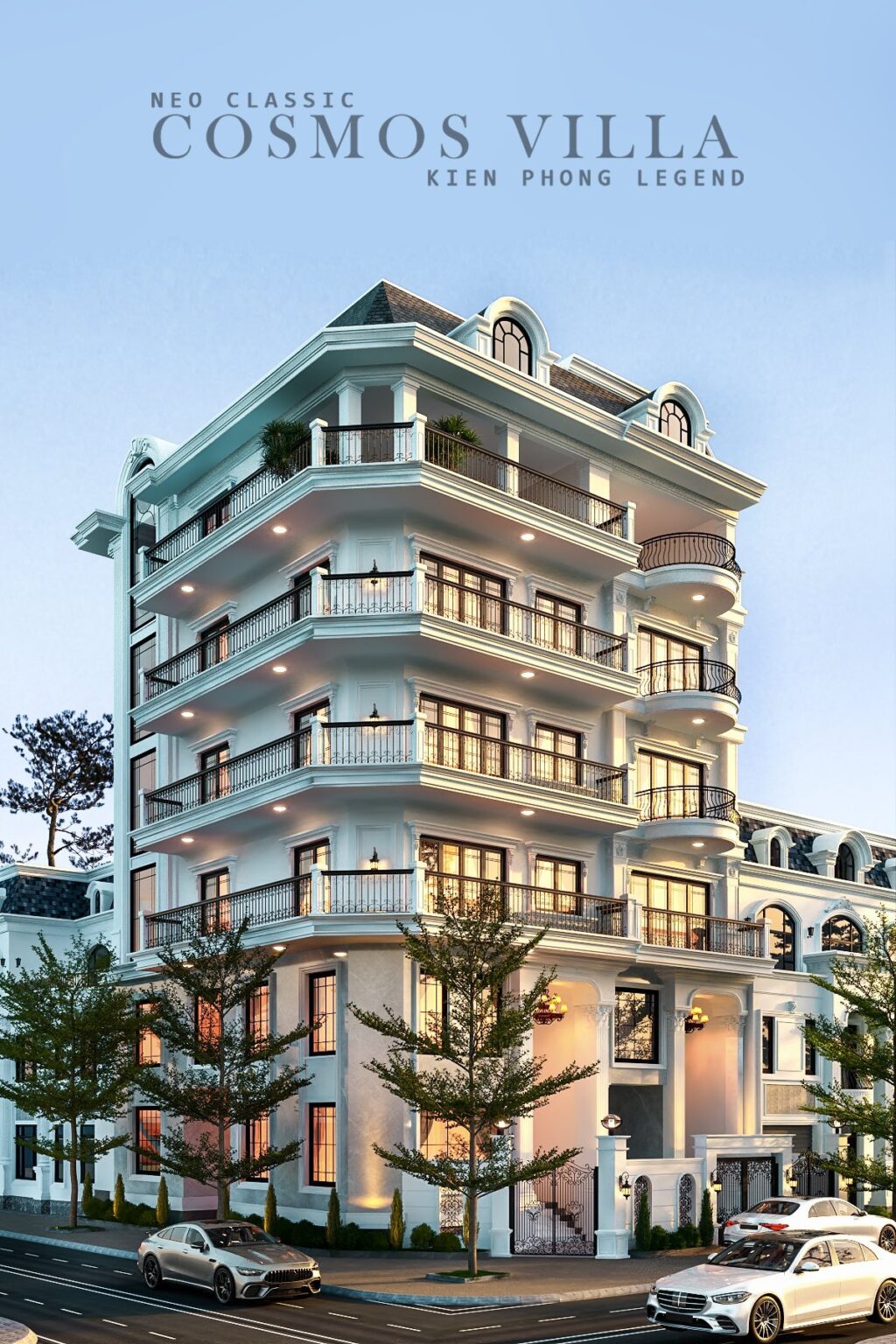 COSMOS VILLA - Biệt Thự Tân Cổ Điển Cực Kỳ Sang Trọng và Nghệ