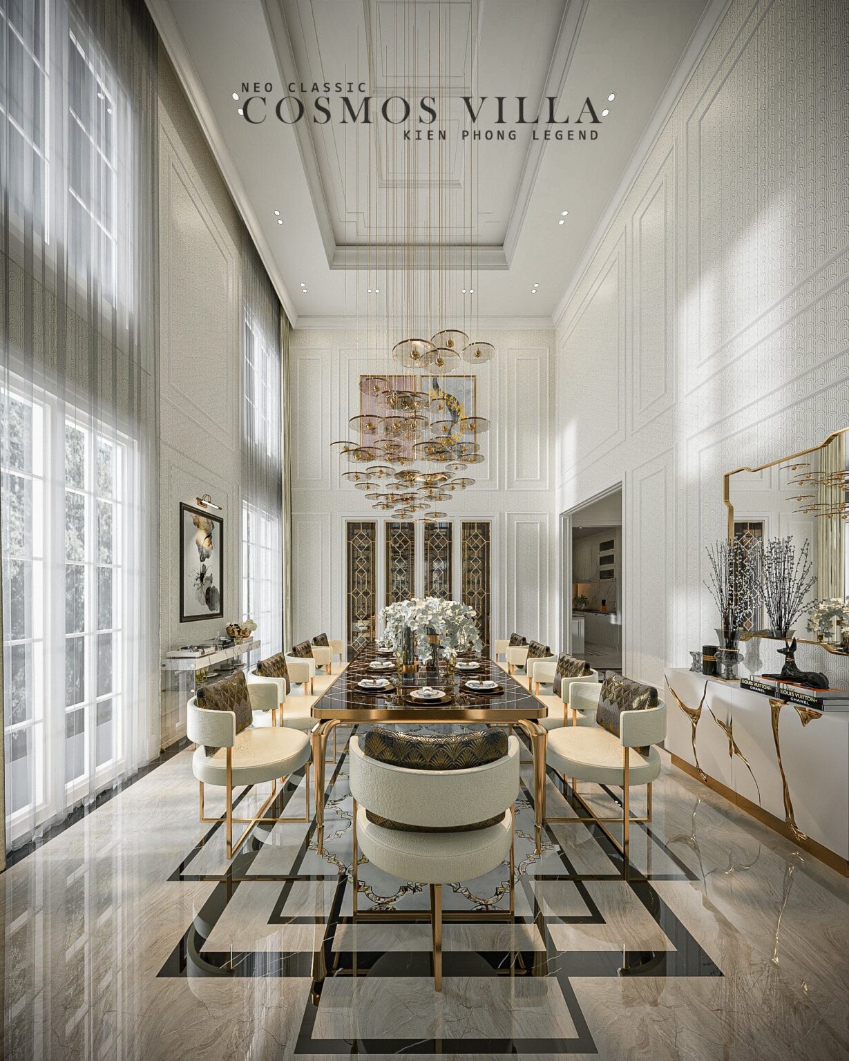 COSMOS VILLA - Biệt Thự Tân Cổ Điển Cực Kỳ Sang Trọng và Nghệ