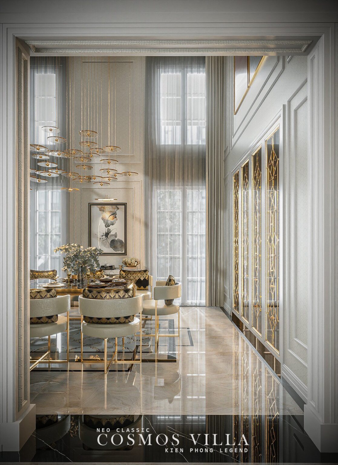 COSMOS VILLA - Biệt Thự Tân Cổ Điển Cực Kỳ Sang Trọng và Nghệ