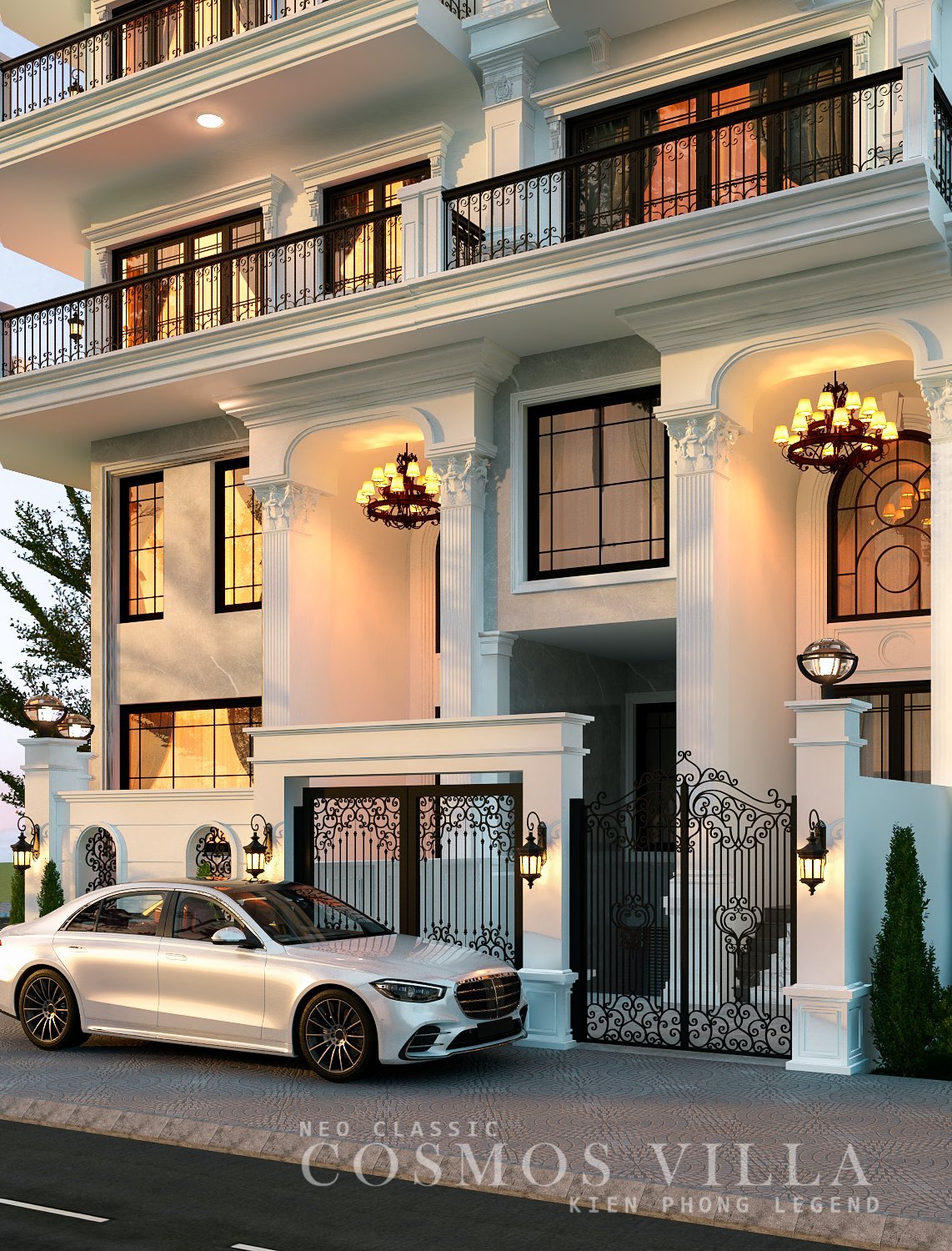 COSMOS VILLA - Biệt Thự Tân Cổ Điển Cực Kỳ Sang Trọng và Nghệ