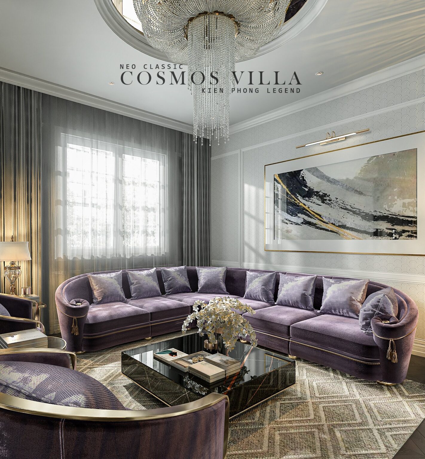 COSMOS VILLA - Biệt Thự Tân Cổ Điển Cực Kỳ Sang Trọng và Nghệ