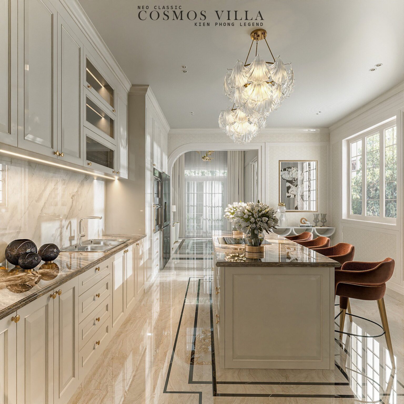 COSMOS VILLA - Biệt Thự Tân Cổ Điển Cực Kỳ Sang Trọng và Nghệ