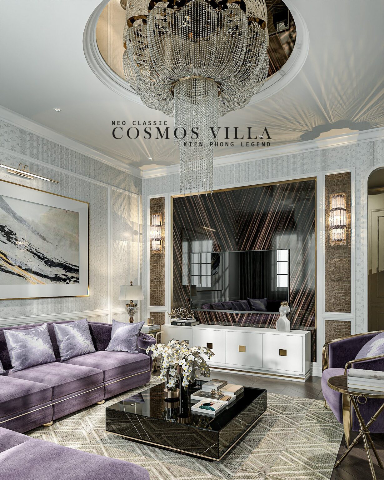 COSMOS VILLA - Biệt Thự Tân Cổ Điển Cực Kỳ Sang Trọng và Nghệ